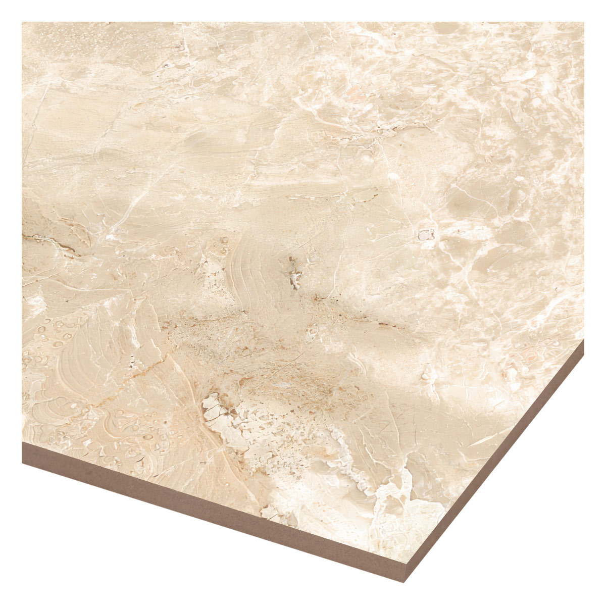 Gres Porcelánico Moscato Beige Brillante - 60X60 cm - 1.44 m2 ...